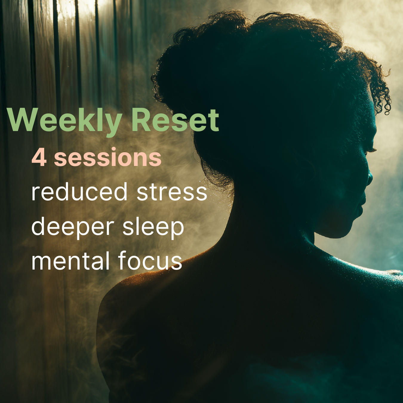 Weekly Reset - 4 Sessions – The Hot Box Sauna Jamaica